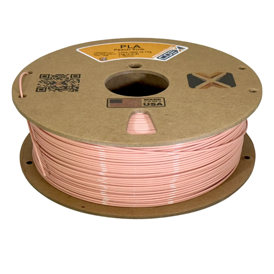 Peach Pink PLA - Made in the US - Get it now - COEX 3D