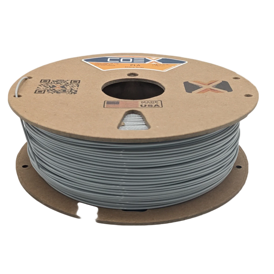 Stone Gray PLA Prime - Made in the US - Get it now - COEX 3D